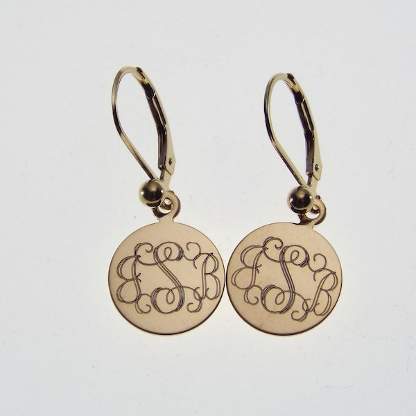 1 Inch Monogram - Etsy