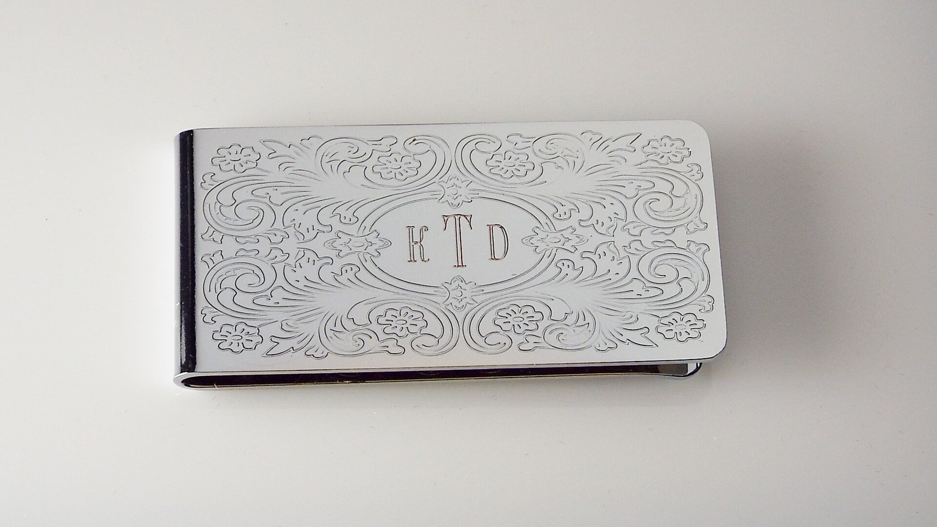 Engraved Money Clip Custom Engraved Personalized Money Clip | Etsy