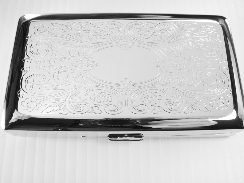 Custom Engraved Personalized 120s Cigarette Case Double Sided - Etsy