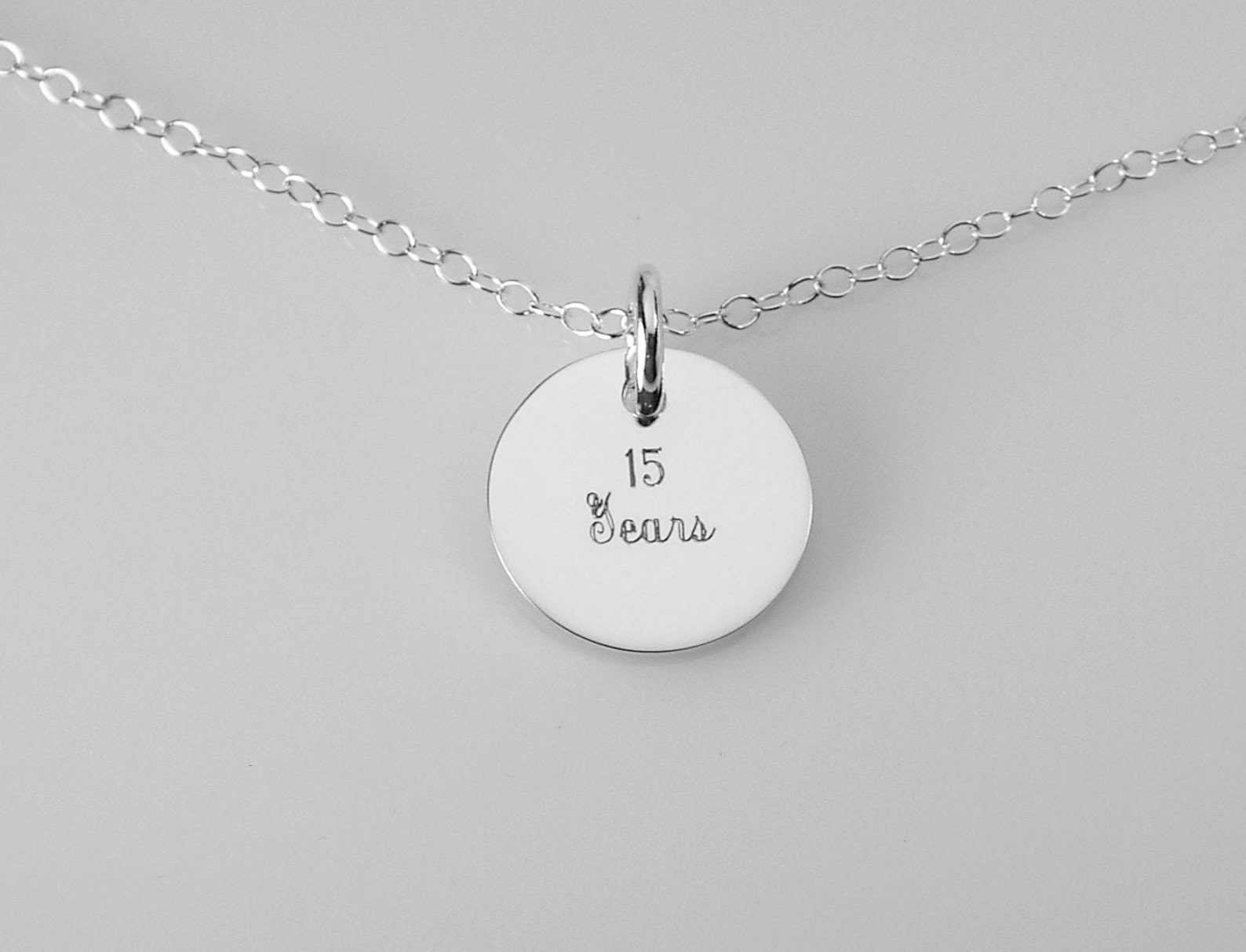 Monogram Jewelry Custom Engraved Personalized Sterling Silver | Etsy