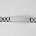Engraved Designer ID Bracelet Personalized Custom 8.25 Inch Solid ...