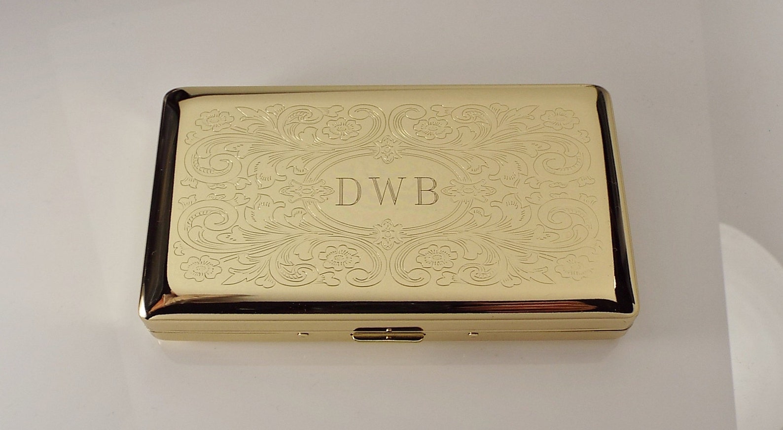 Personalized Golden 120s Cigarette Case Double Sided With - Etsy