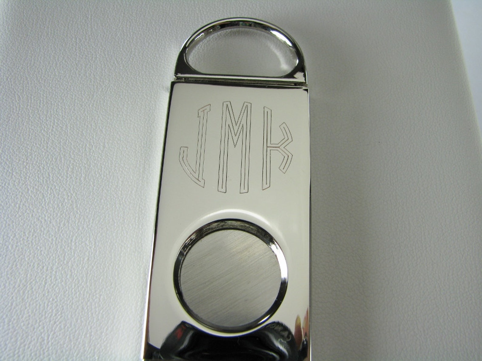 Cigar Cutter Custom Engraved Personalized Silver Plated Cigar Cutter ...