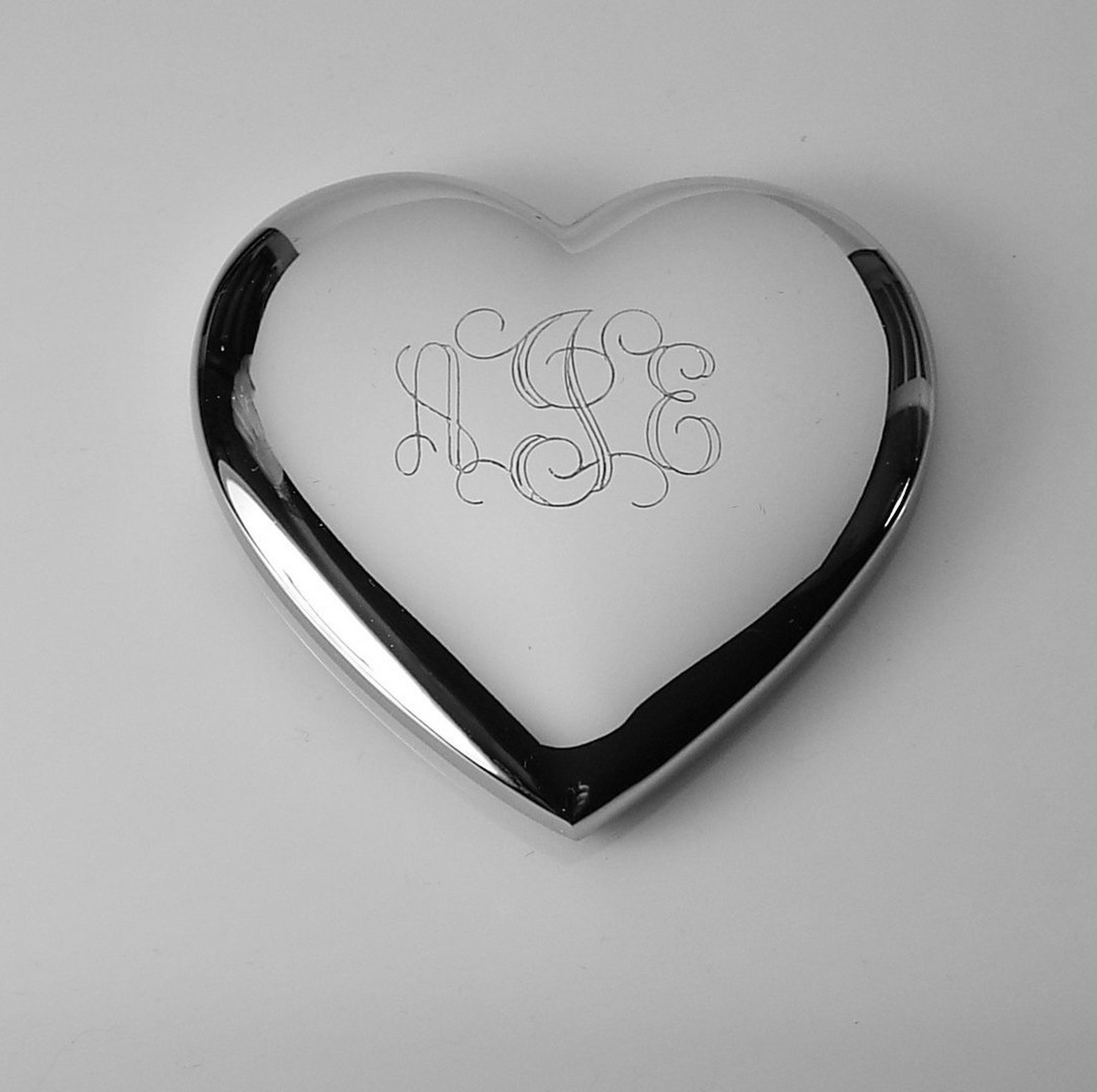 Custom Engraved Jewelry Trinket Box Non Tarnish Silver Mini - Etsy