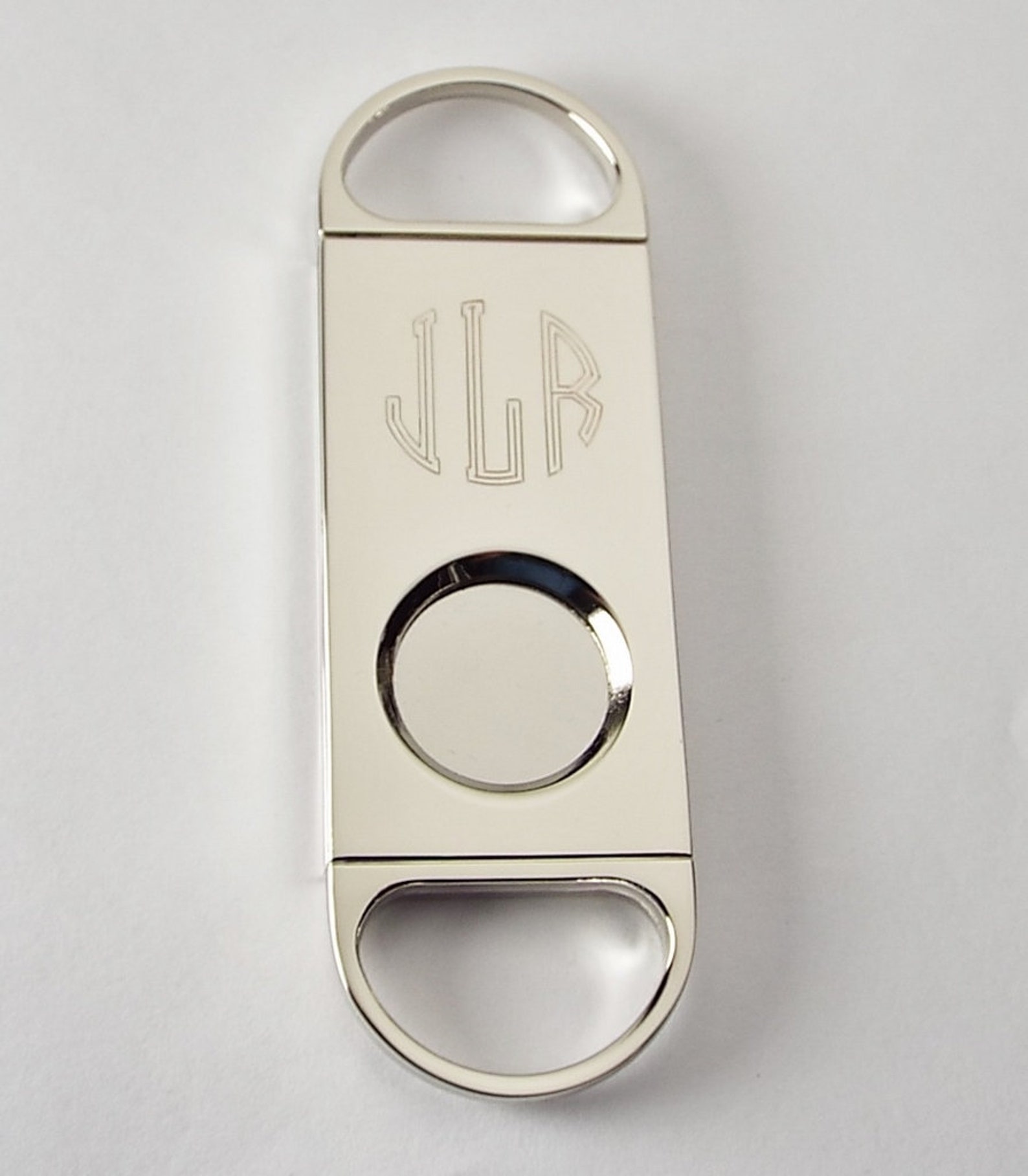 Cigar Cutter Custom Engraved Personalized Silver Plated Cigar | Etsy