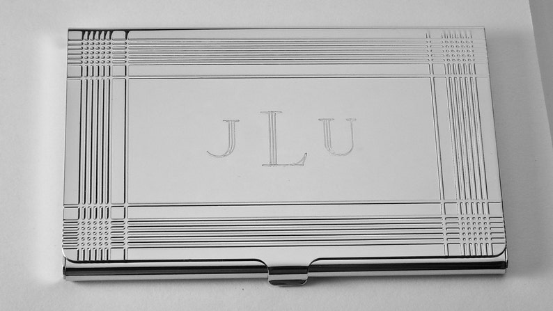 Business Card Case Custom Engraved Personalized Card Case - Etsy UK