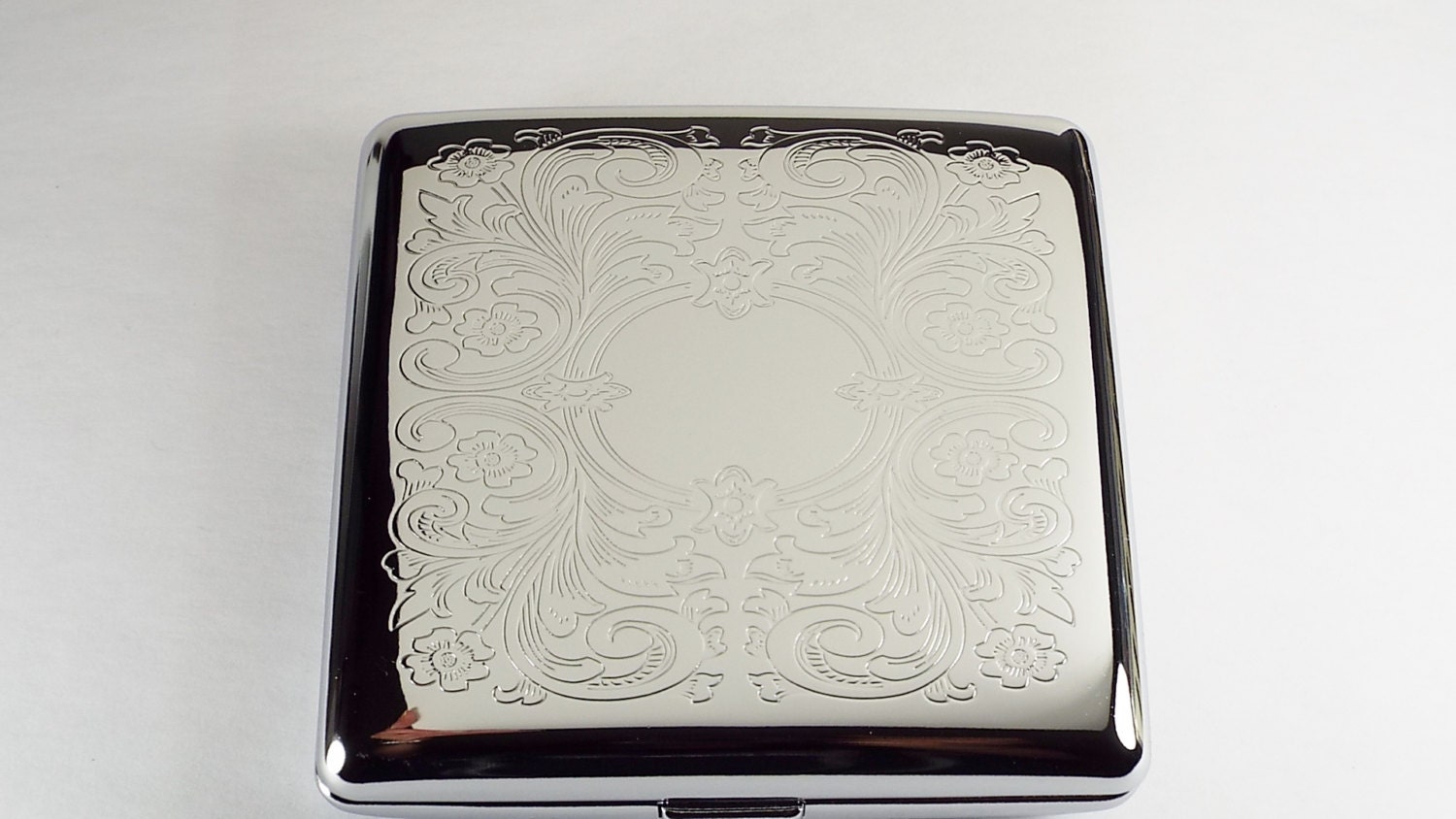 Cigarette Case Custom Engraved Personalized Double Sided King - Etsy