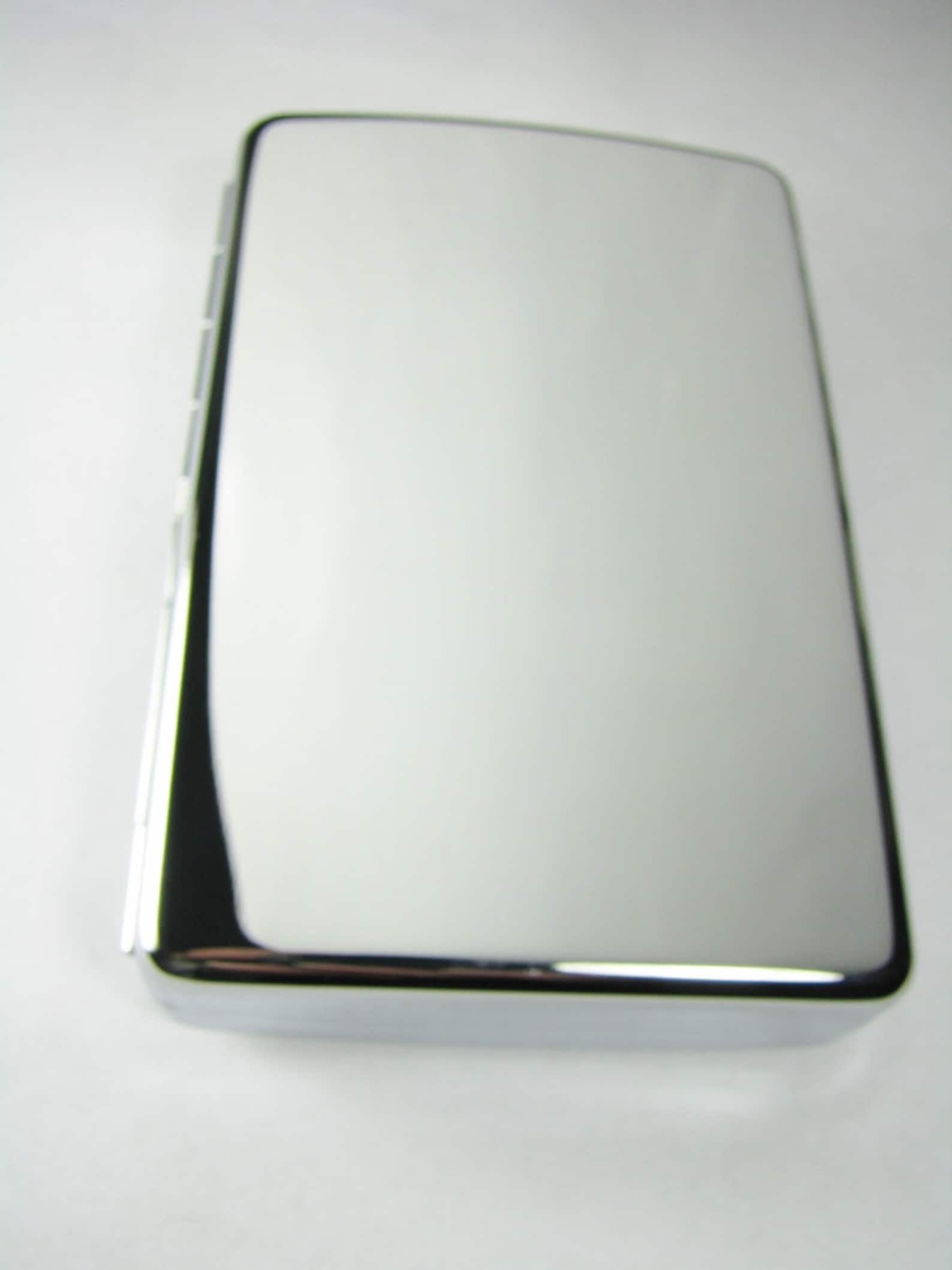 Custom Engraved Personalized Cigarette Case High Polish Double - Etsy