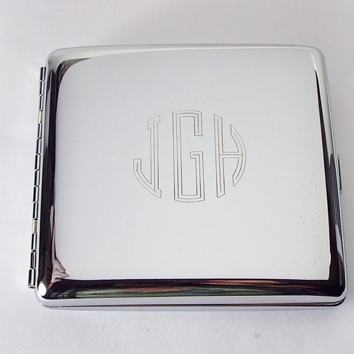 Cigarette Case Personalized Custom Engraved Double Sided - Etsy