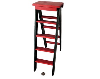 Christmas Wood Ladder - Etsy