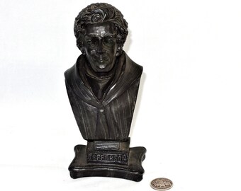 Vintage Resin Bust | Etsy