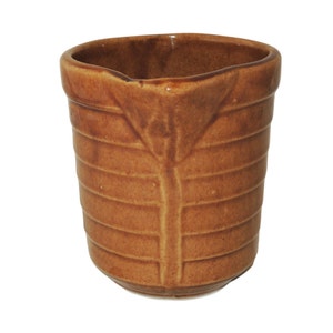 Vintage Brown USA Stoneware, 3 Cup Pitcher - Etsy