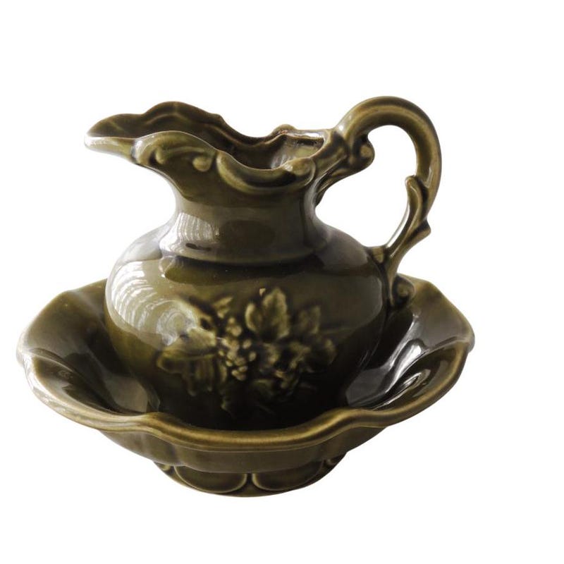 Mccoy Green Bowl Set - Etsy