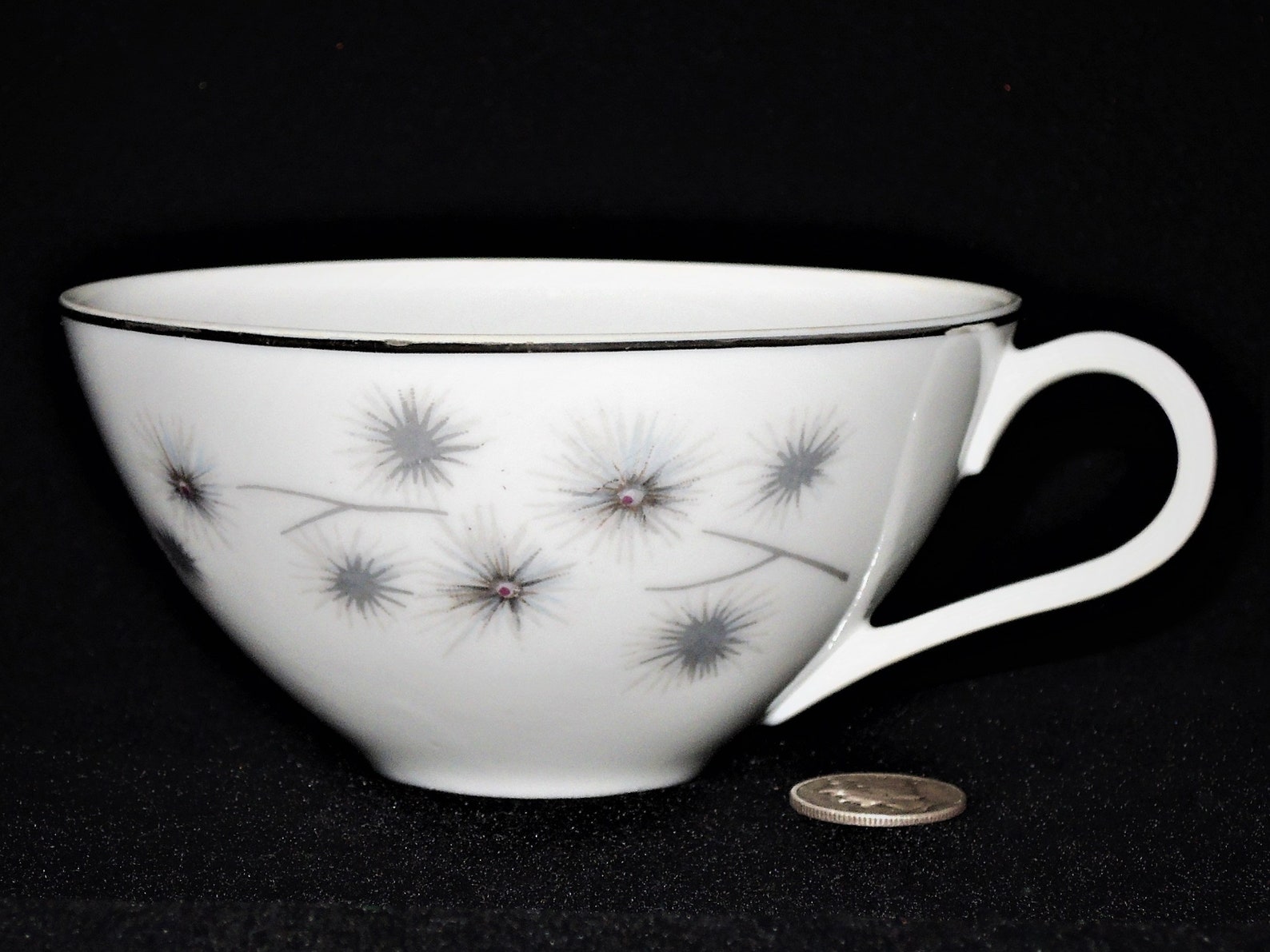 Vintage Mid Century, Creative Fine China, Starburst Pattern Number 1014 ...