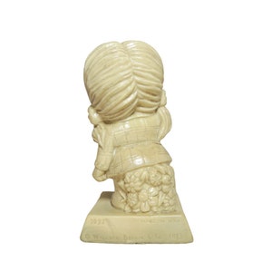 Vintage Big Eye Kid Resin Figurine, When You Love Someone Tell Them, W ...