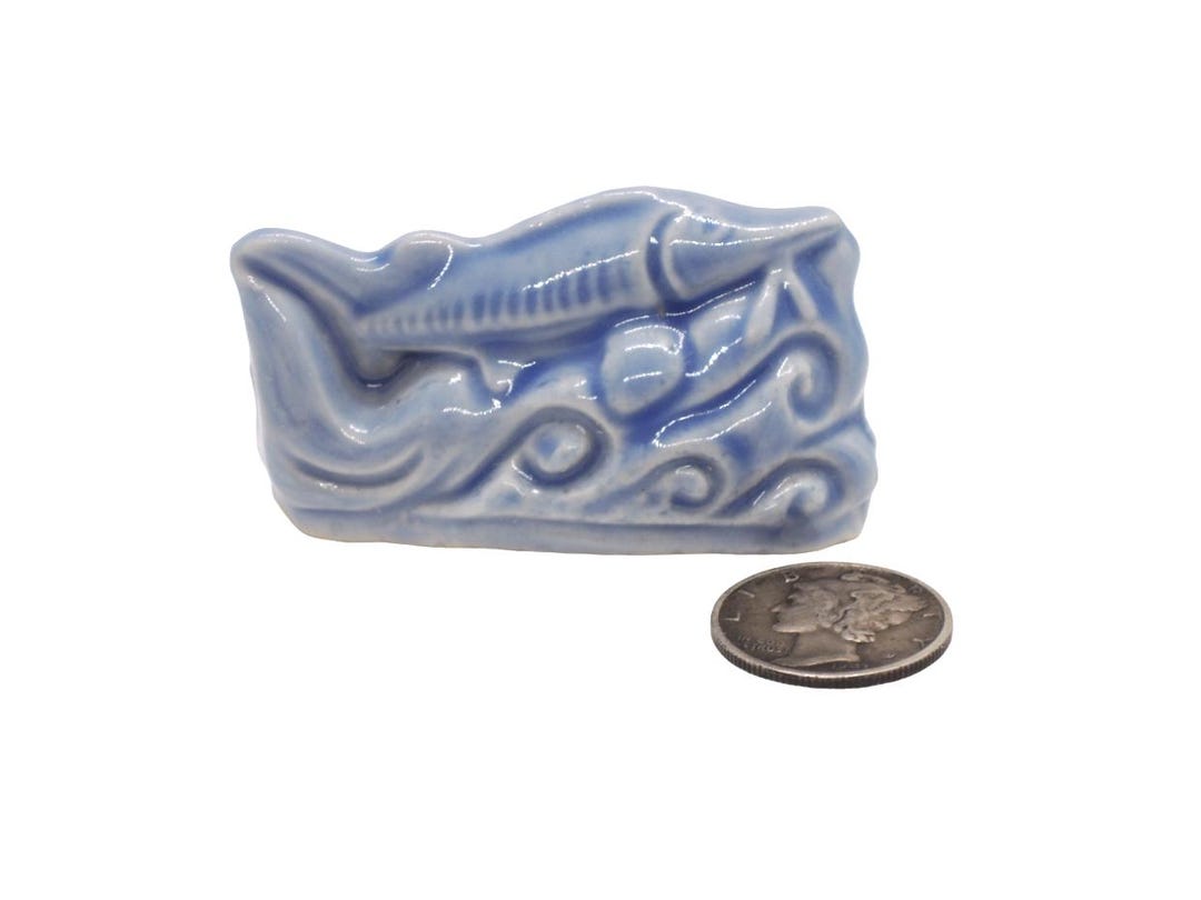 Vintage Wade Pottery, Sturgeon Fish, Endangered North American Animals ...