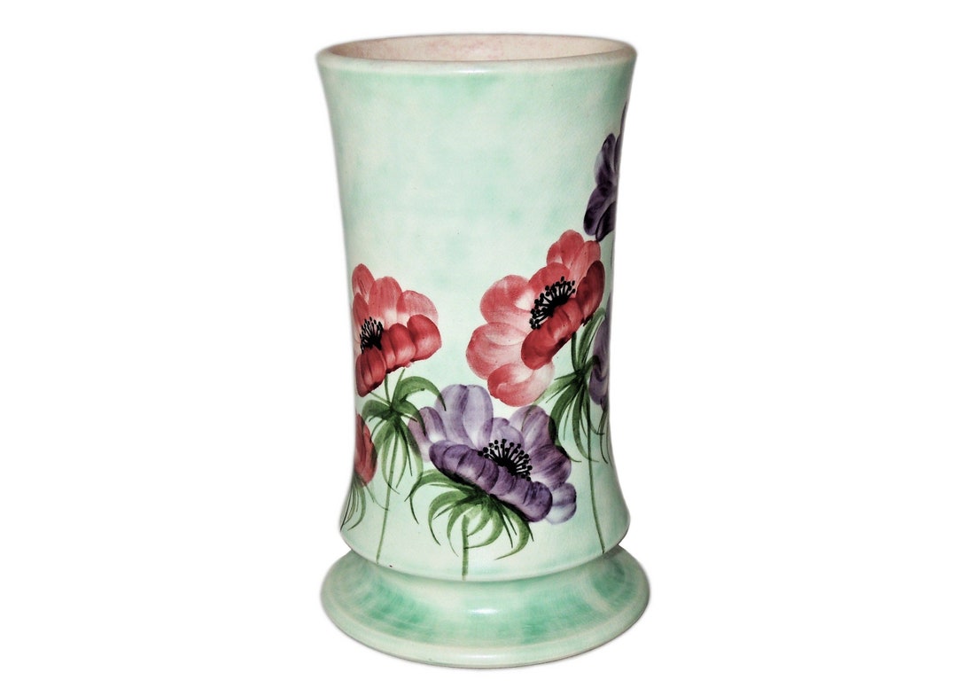 Vintage Radford Pottery Hand Painted and Thrown Vase With - Etsy