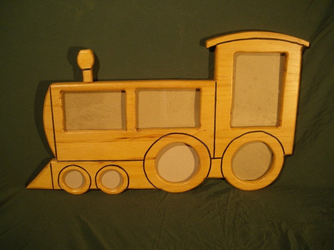 Train Photo Frame - Etsy