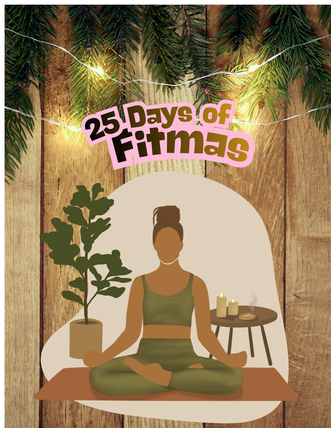 25 Days of Fitmas Printable | Holiday Fitness Challenge for Moms ...