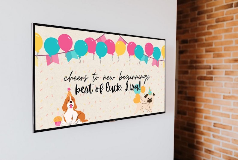 Editable Farewell Banner Canva Template, Going Away Party Sign ...