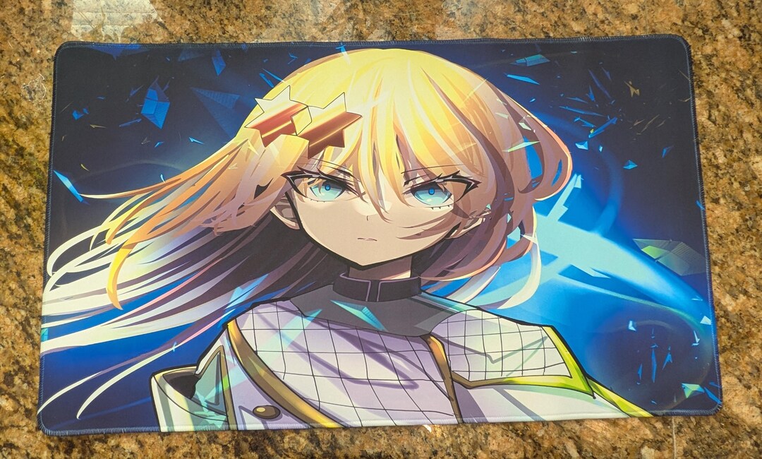 Warrior Princess Mouse Pad: Waifu Desk Mat 24x14 - Etsy