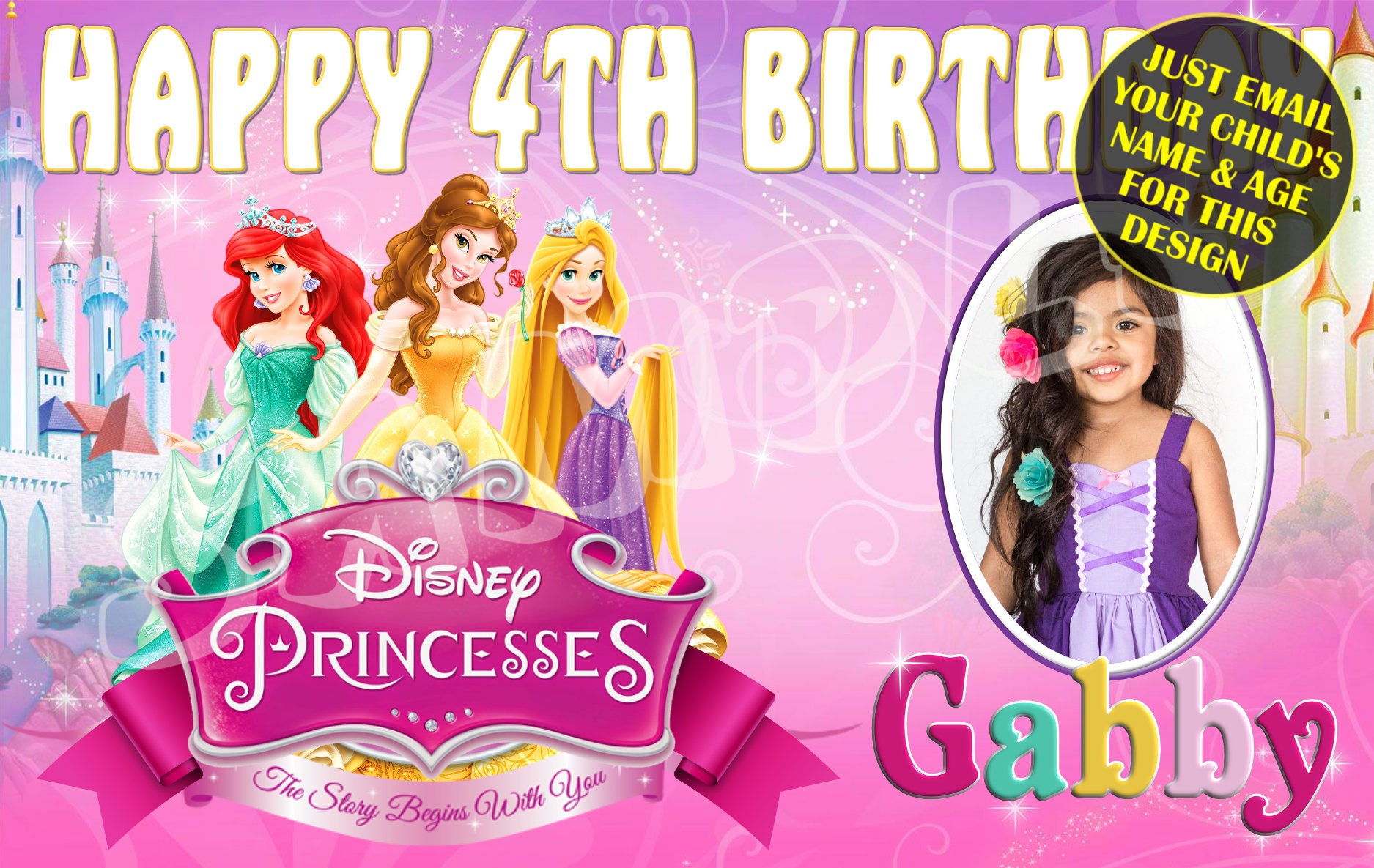 Happy Birthday Disney Princess Ariel