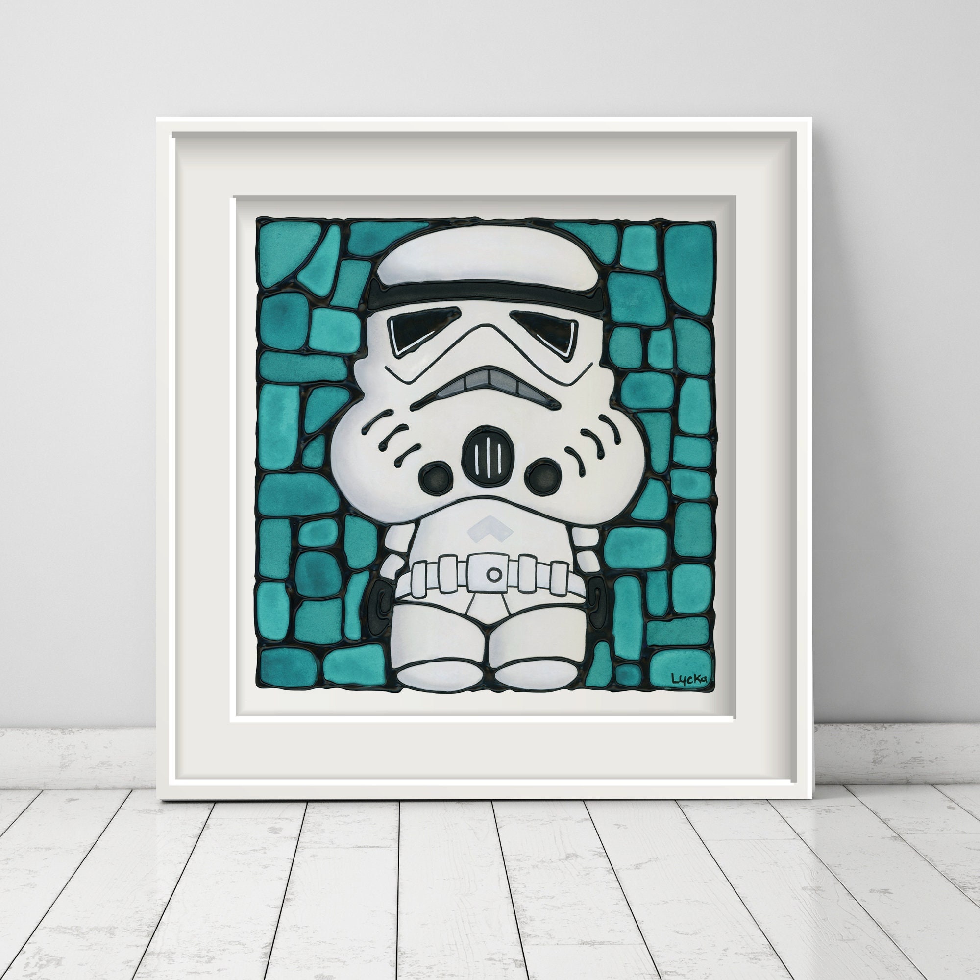 Cute Star Wars Print
