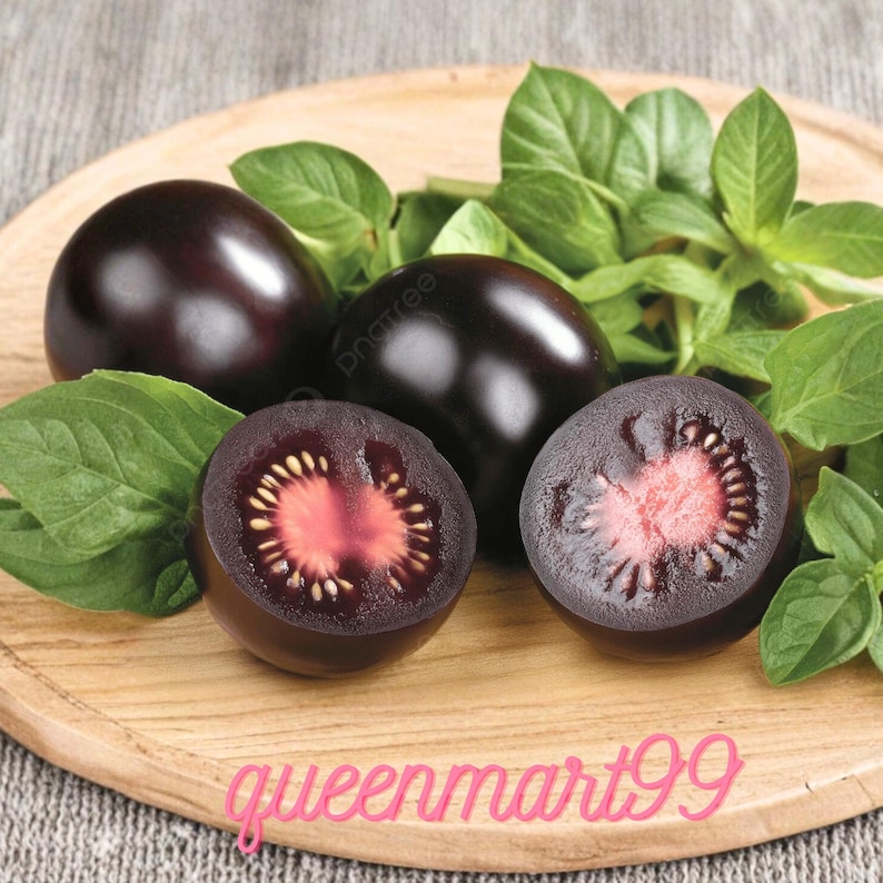 75+ Black Tomato Seeds | Heirloom Non-gmo | Sweet Juicy Cherry Tomato ...