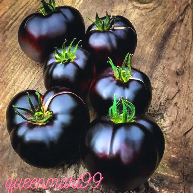 75+ Black Tomato Seeds | Heirloom Non-gmo | Sweet Juicy Cherry Tomato ...
