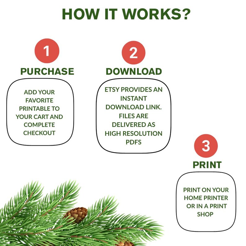 Christmas Countdown Coloring Chart – 4 Printable Designs, Holiday ...