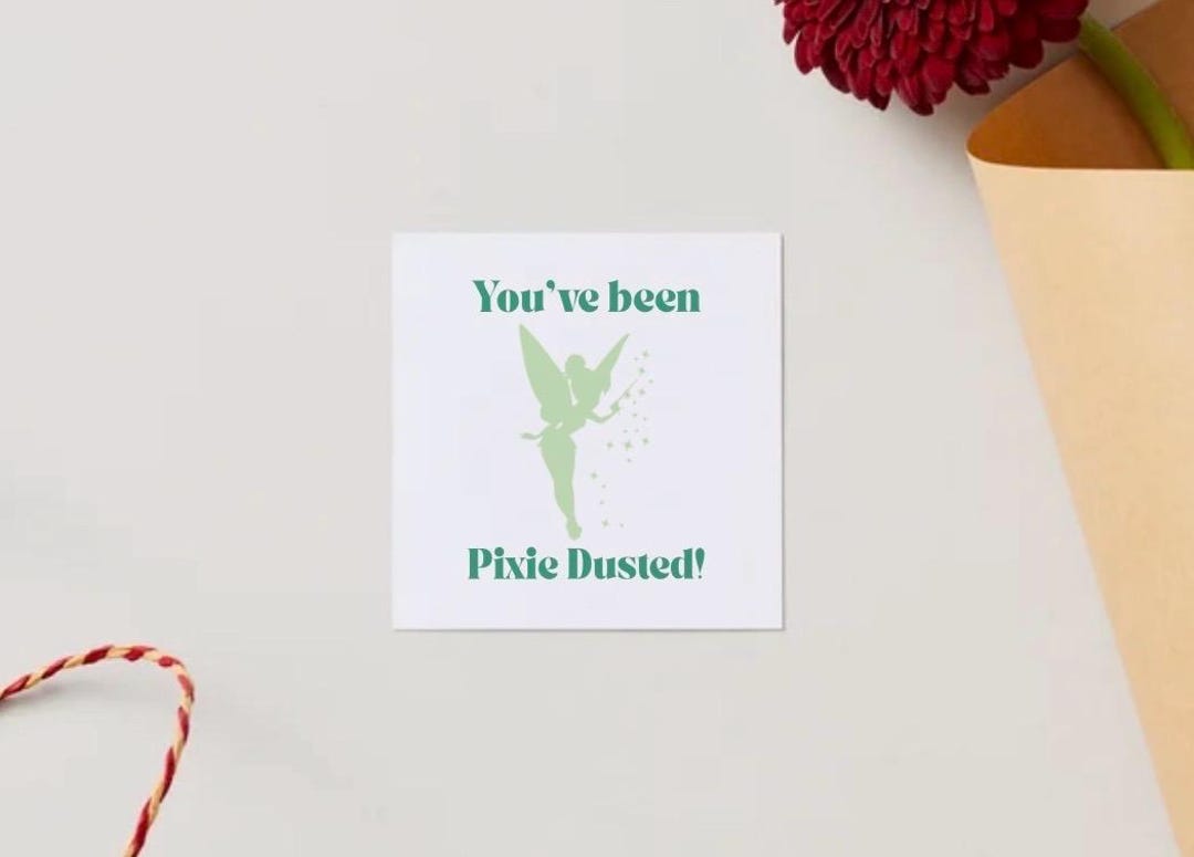 Pixie Dusted Tag - Digital Download - Etsy
