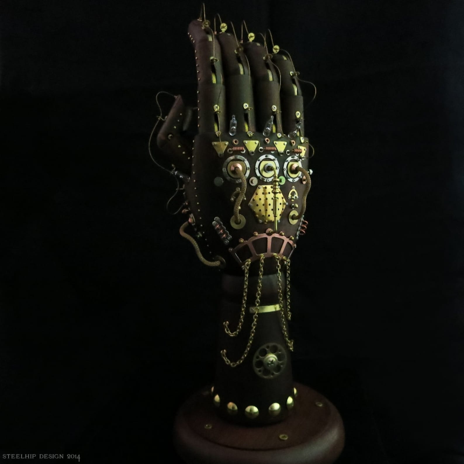 Steam Punk Sculpture, Steampunk Art, Mechanical Hand Sculpture ...