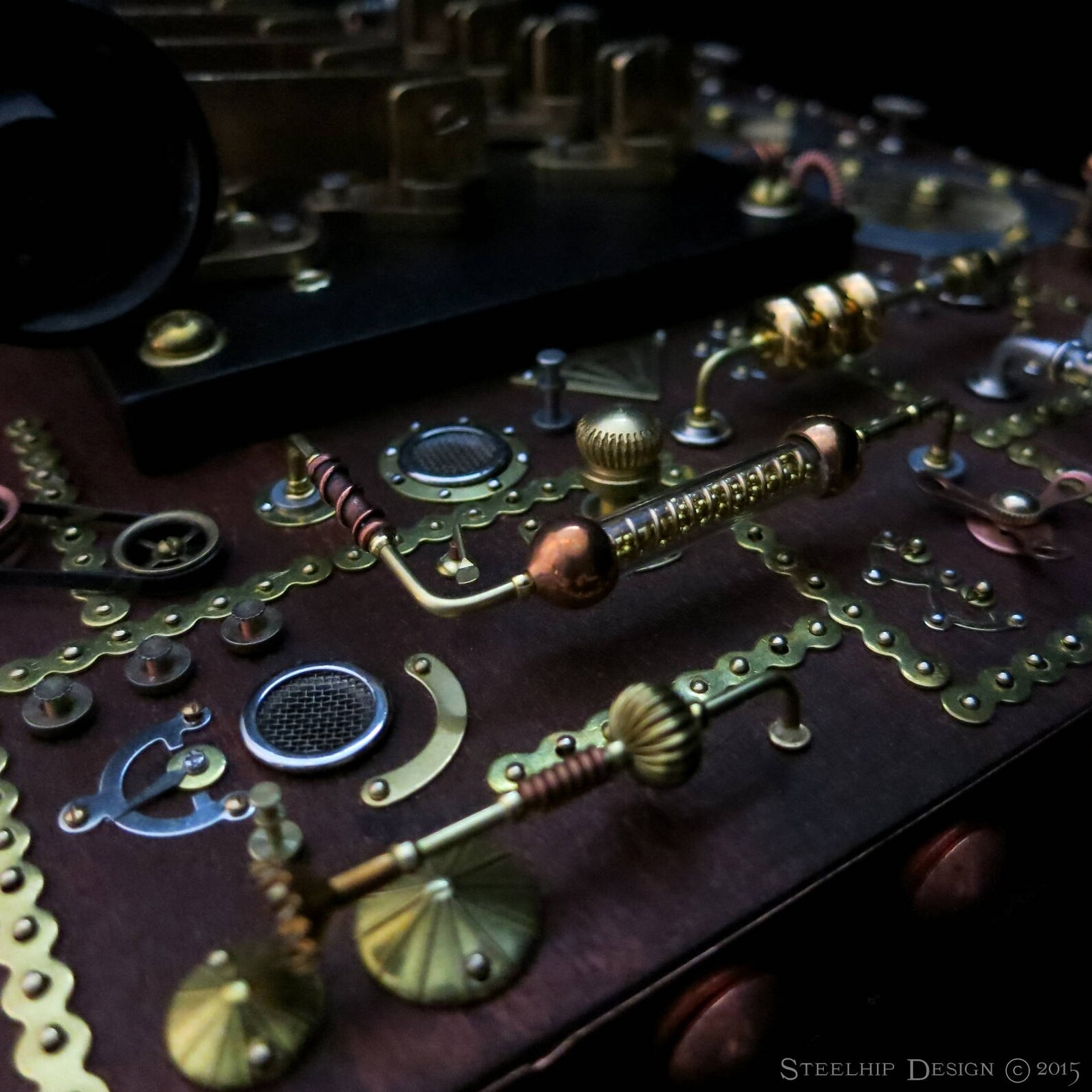 Do Not Buy Custom Piece Reserved for IL Steampunk Handbag, Wooden ...