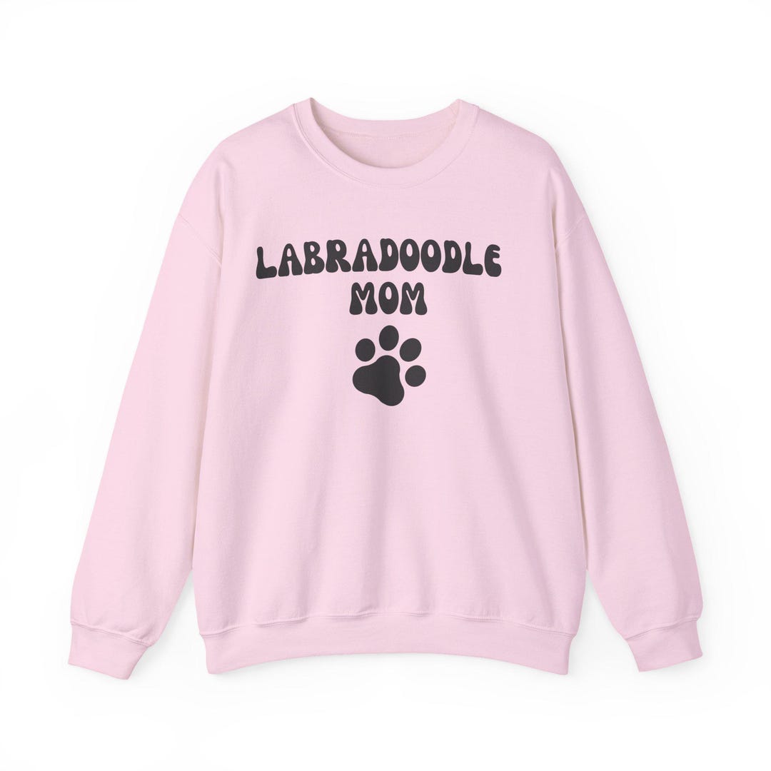 Labradoodle Mom Sweatshirt, Retro Doodle Mama Crewneck, Labradoodle ...