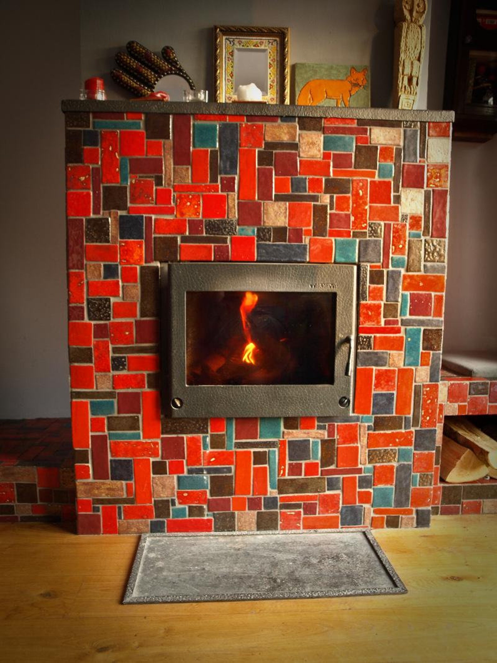 KG1 Tetris Ceramic Tiles. A Colorful Mix Set of 0.25 M2 - Etsy