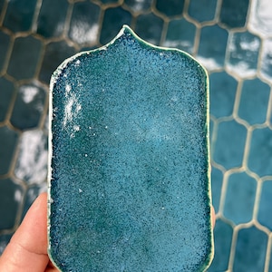 MAD - Madras - Sample of Ceramic Tiles, Handmade Walltiles - 5pcs - Etsy