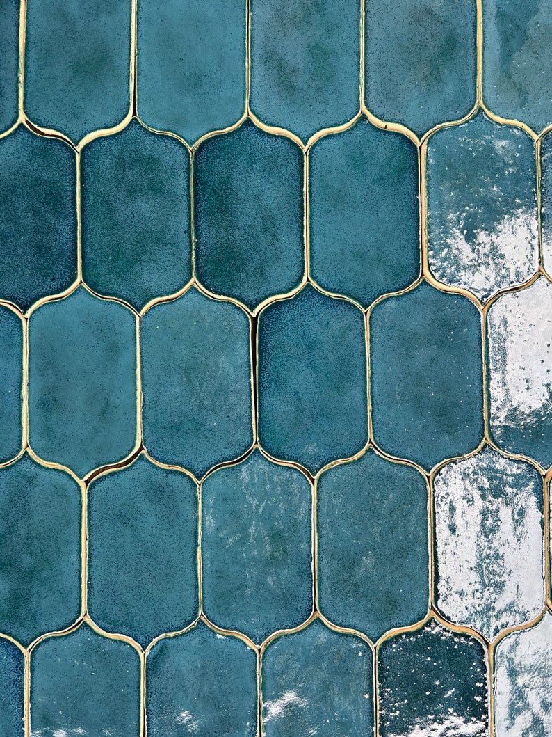 MAD - Madras - Ceramic Tiles, Handmade Walltiles - 110pcs - 1m2 = 10,76 ...