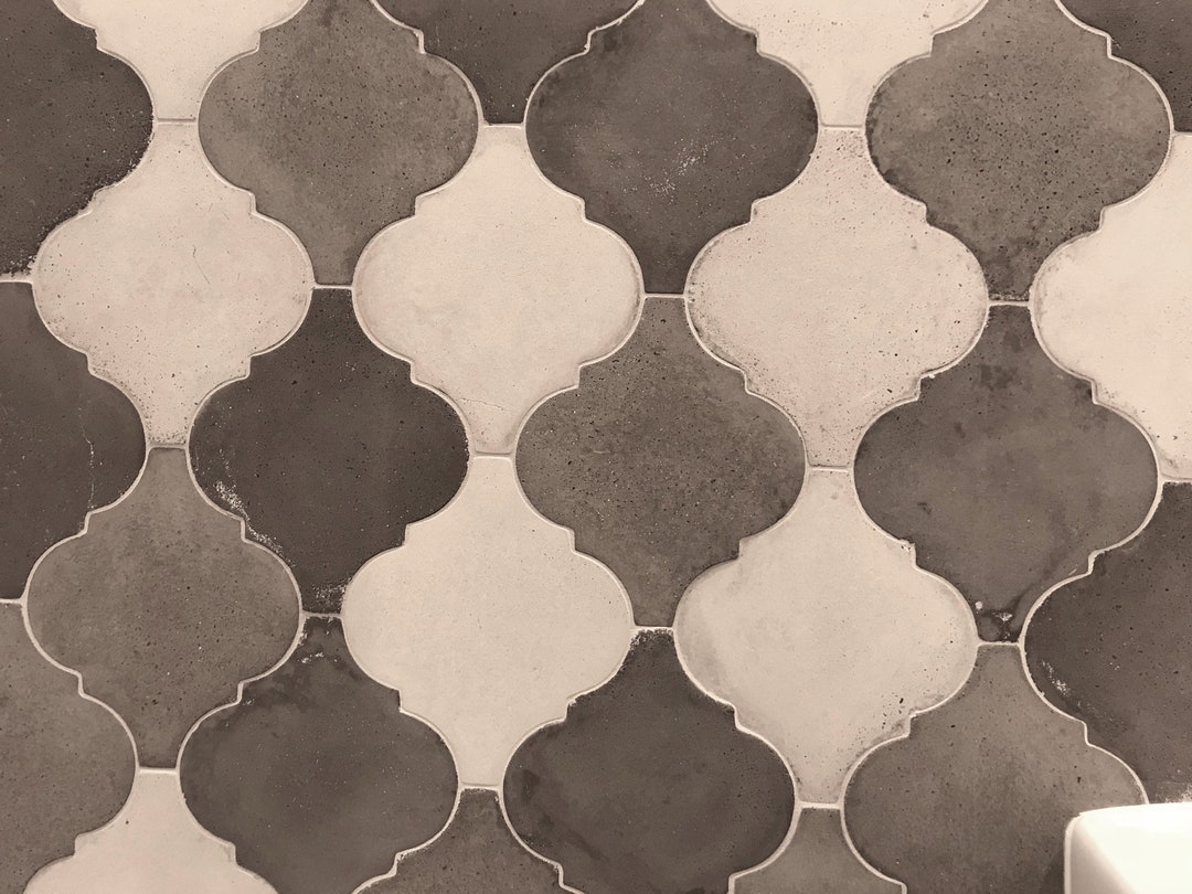 SAMPLE SET Moroccan Concrete Tiles - 5pcs. - Etsy