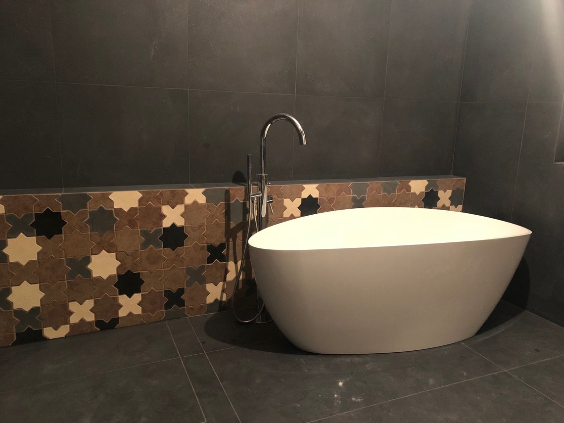 AG1 Sample of Agadir Oriental Ceramic Tiles Moroccan Tiles - Etsy