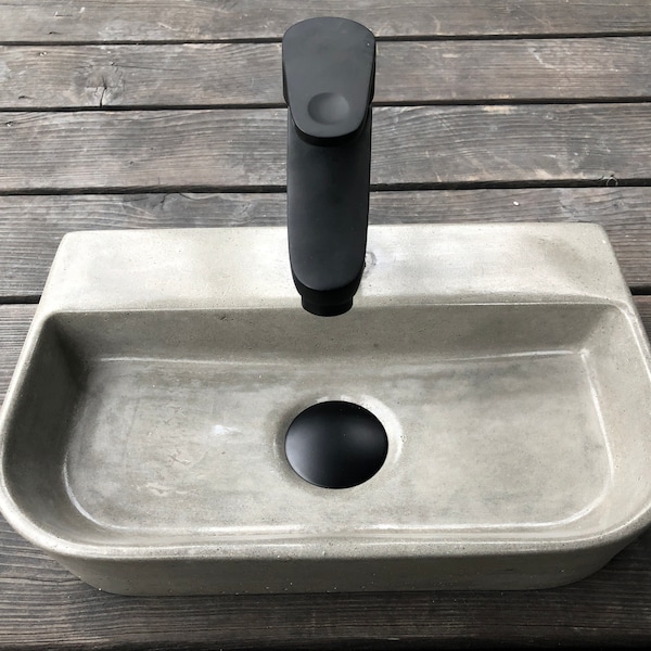Concrete Vessel Sink - Etsy