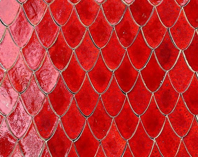 Dragon Scales Ceramic Tiles 165pcs 1m2 10,76 Sq.ft - Etsy