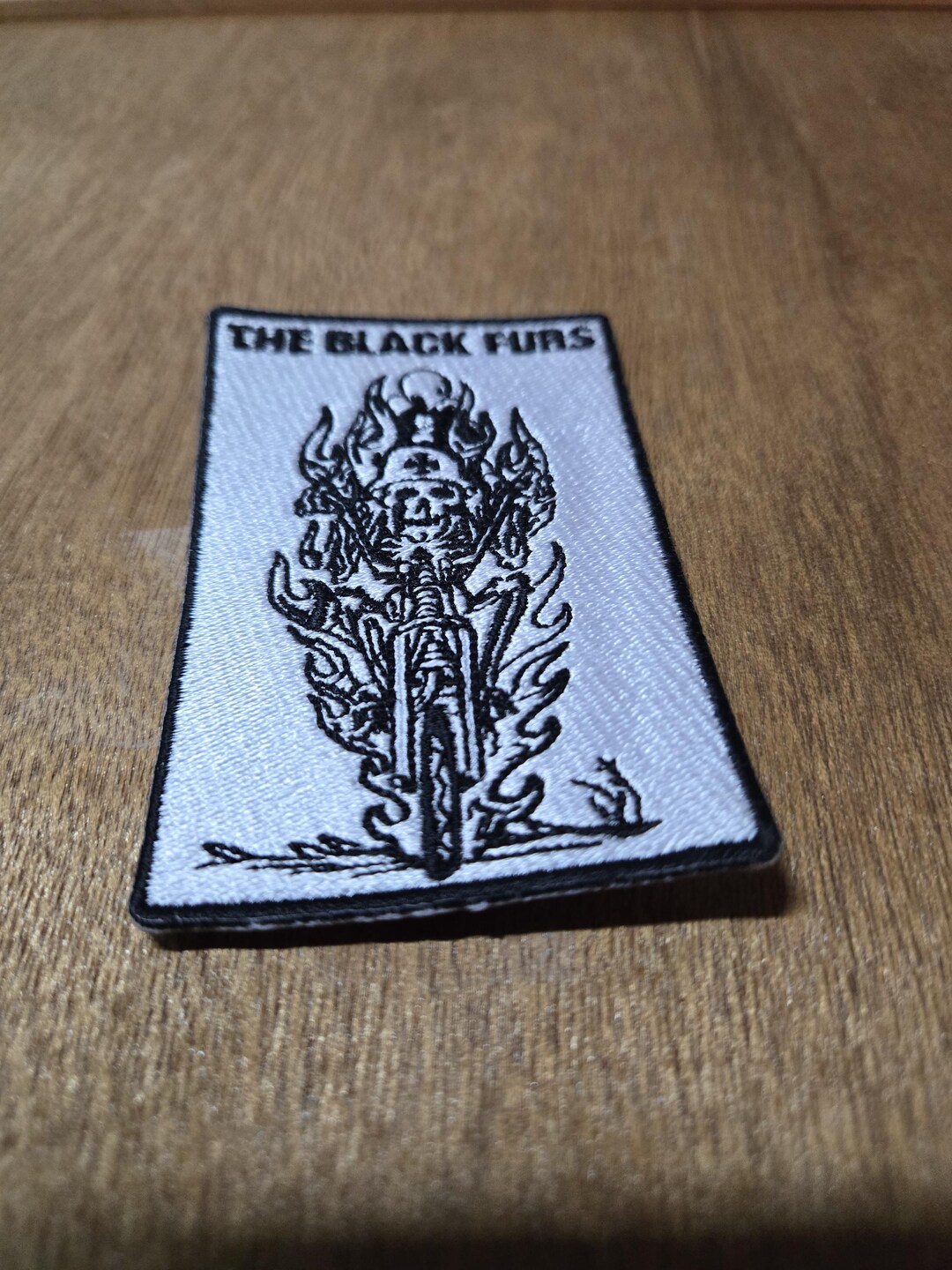 The Black Furs Embroidered Patch - Etsy