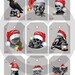 Gothmas – Printable Gothic Christmas Gift Tags | Instant Download - Etsy