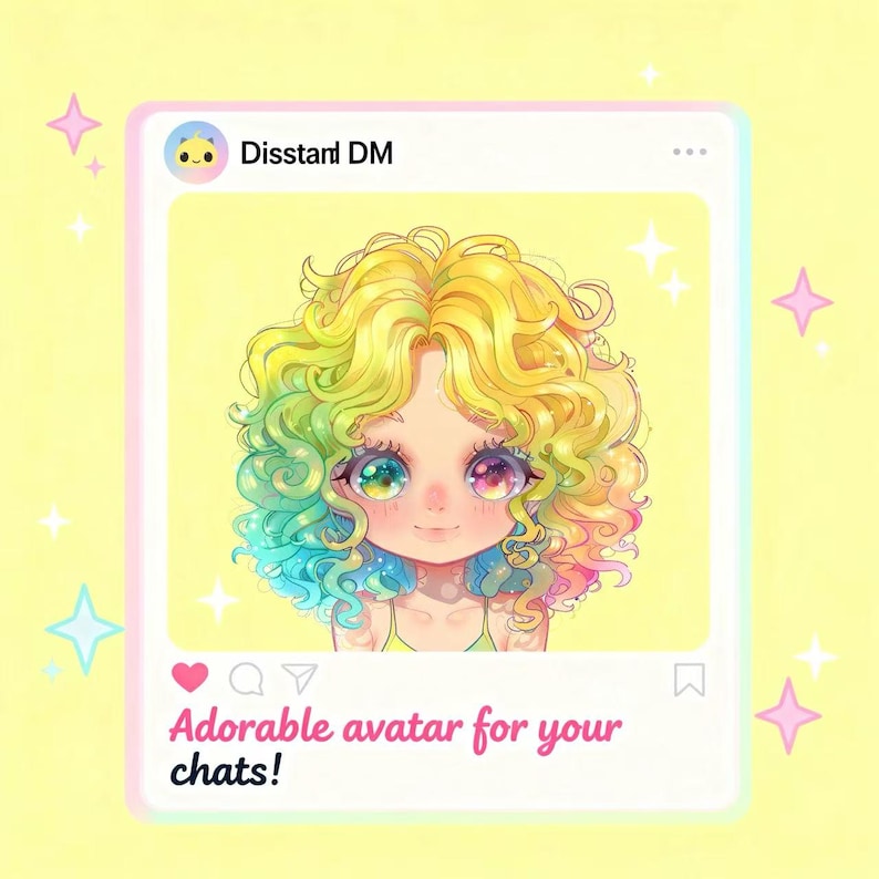 12 Cute Kawaii Chibi Avatars for Stickers & Social Media Profiles - Etsy