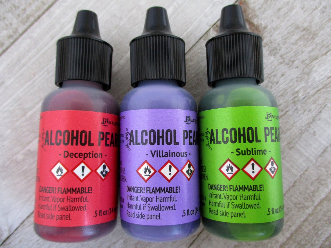 Alcohol Pearls Ink Tim Holtz Ink Ranger Industries 0.5 FL | Etsy