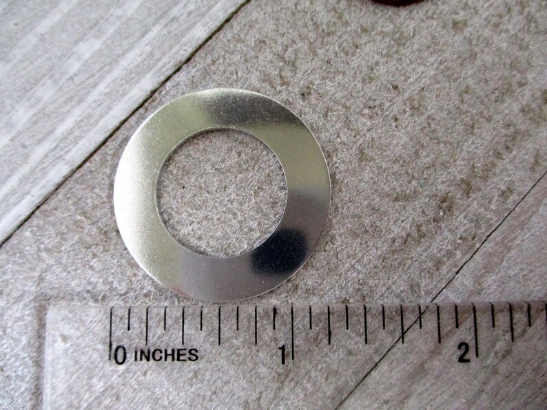 16G Premium Aluminum 1 1/4 OD Washers Impressart Round - Etsy