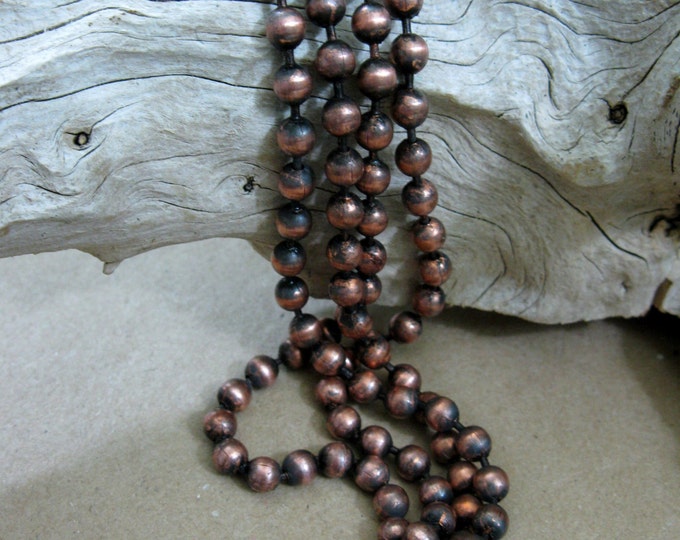 Copper Double Link Cable Chain, Bulk Chain No Clasp, 8.21mm Round Links ...