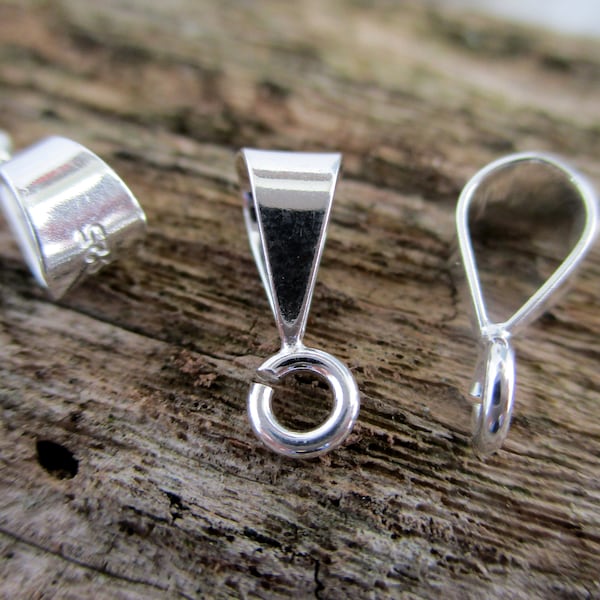 Sterling Silver Bail - Etsy