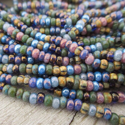 ARIZONA SUNSET Seed Bead Mega Mix 6/0 Czech Glass Loose Beads - Etsy