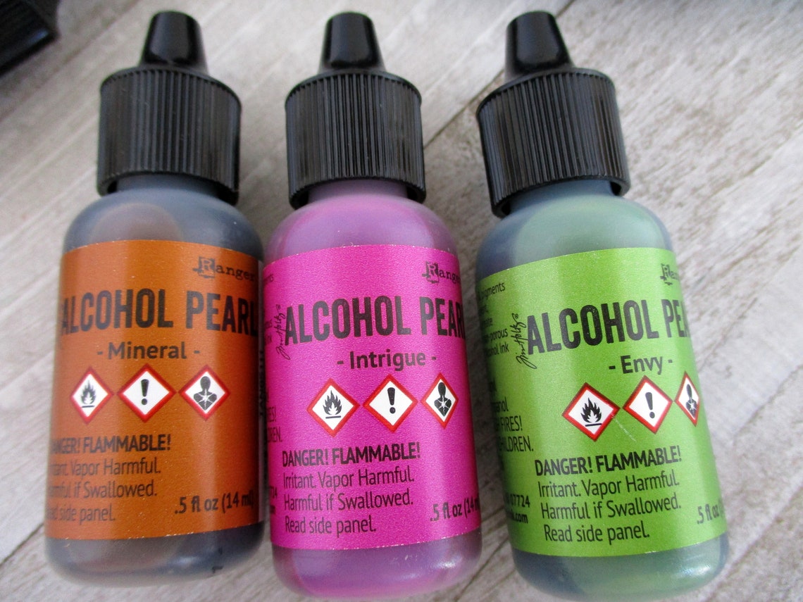 Alcohol Pearls Ink Tim Holtz Ink Ranger Industries 0.5 FL | Etsy